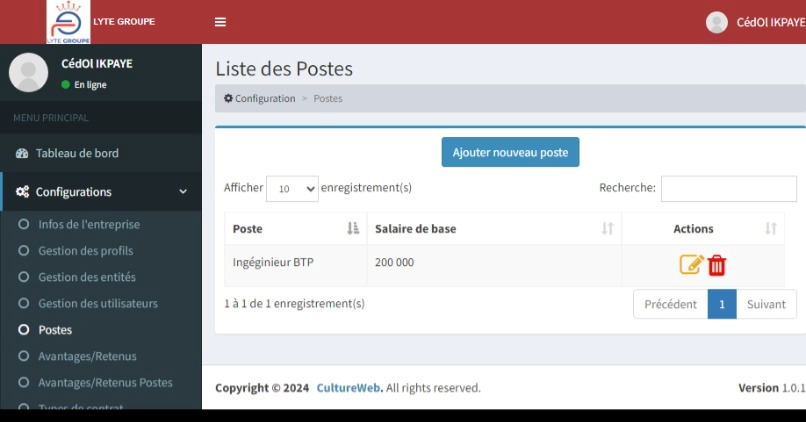 Olatundji Boukonla Cédrick IKPAYE